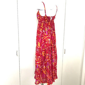 Tramp | Dresses | Tramp Sleeveless Triered Floral Maxi Dress | Poshmark